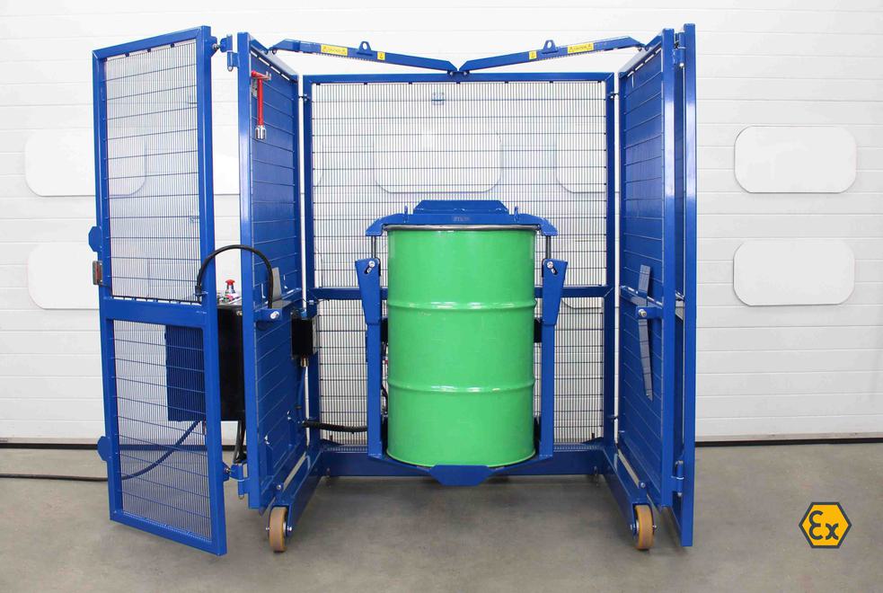 STS 205L Drum Tumbler Electric (ATEX) — Ballinphellic Lifting Solutions