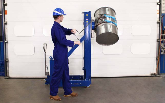 STS Drum Lifter Dispenser — Ballinphellic Lifting Solutions